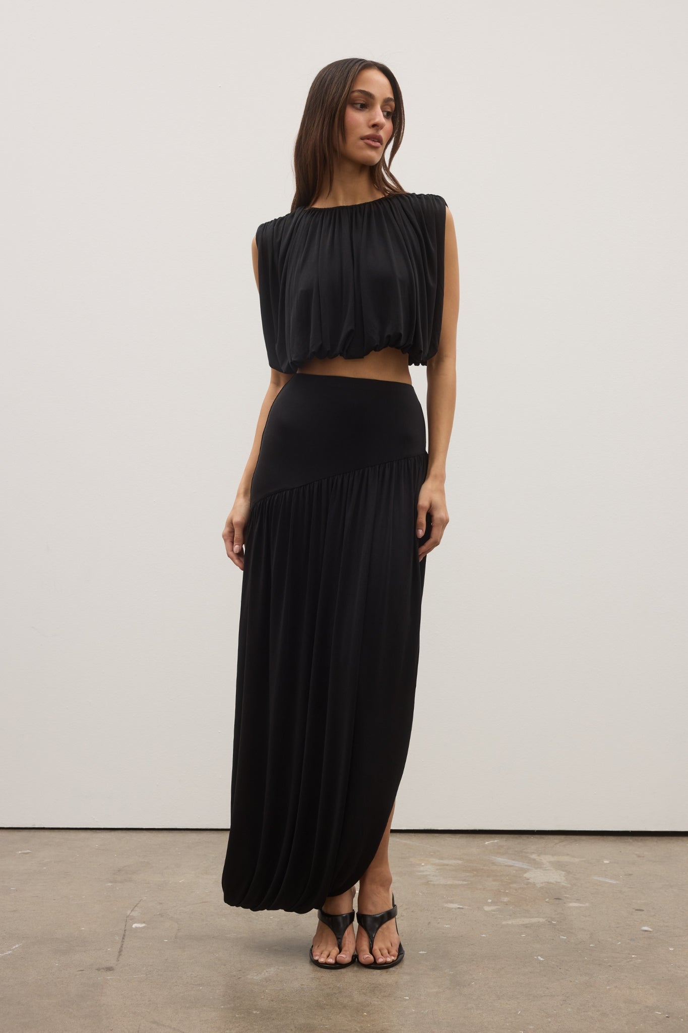 CONTESSA SKIRT - BLACK – Bayse Brand