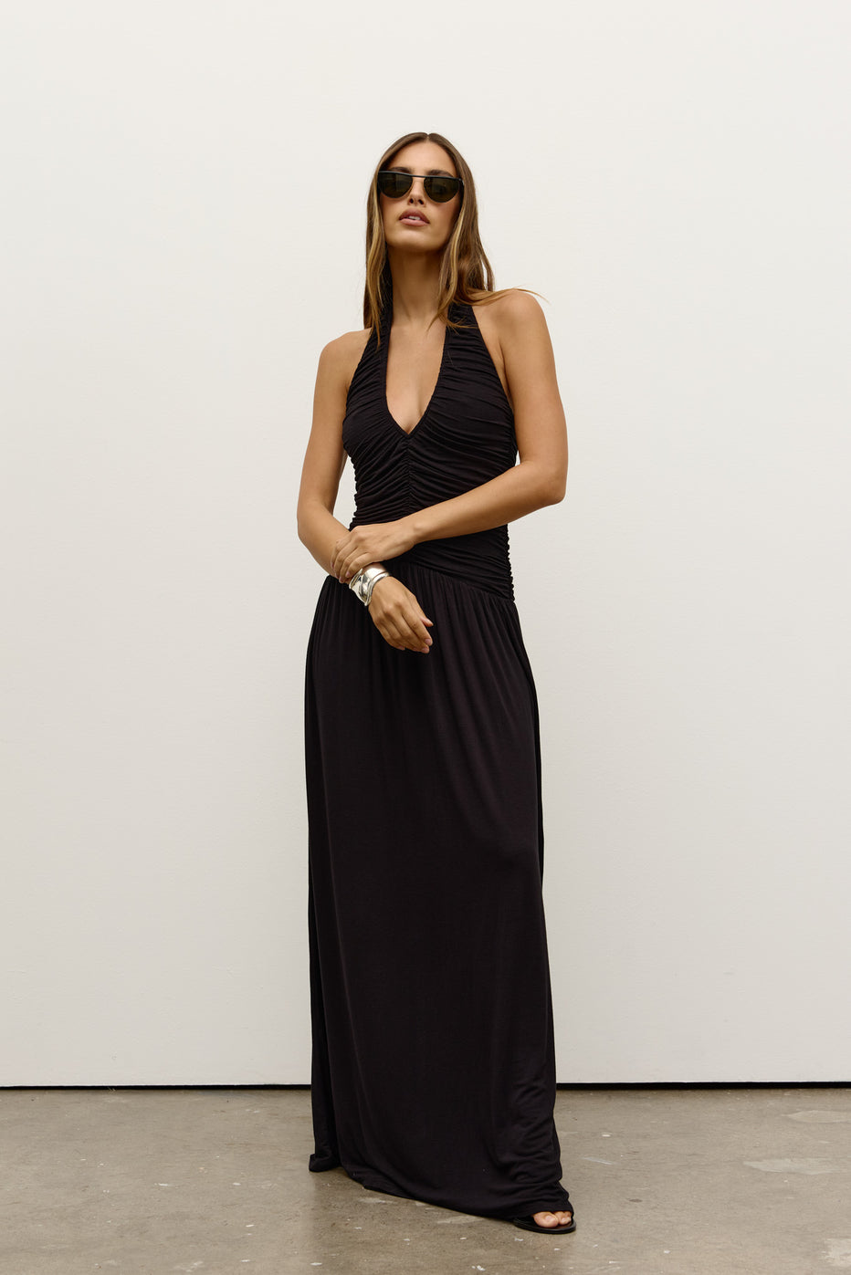 FRANCES DRESS - SHADOW – Bayse Brand