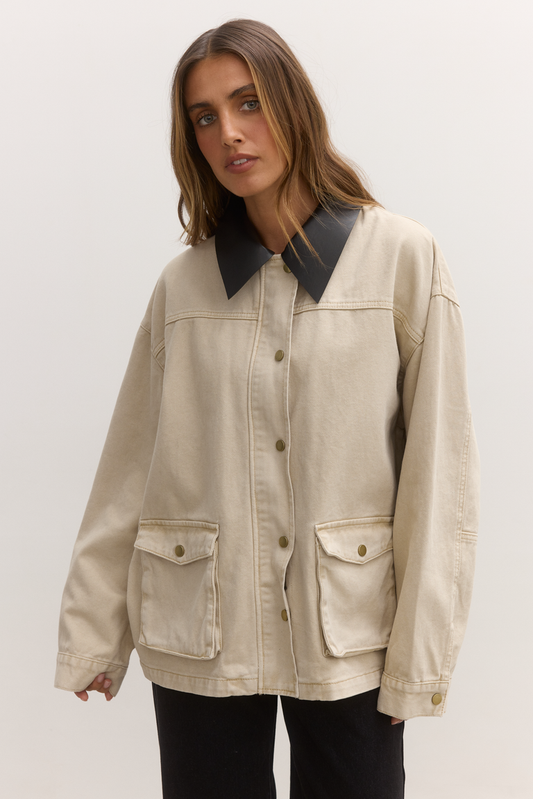 MACKENZIE JACKET - TAN – Bayse Brand