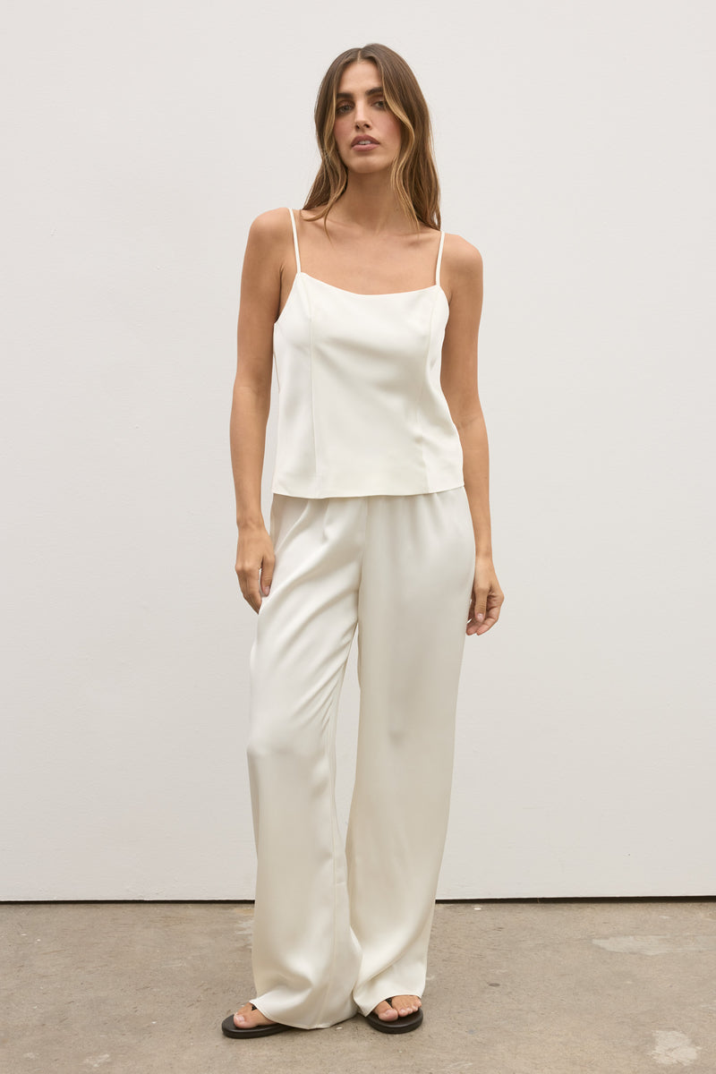SOLENE PANT - IVORY – Bayse Brand