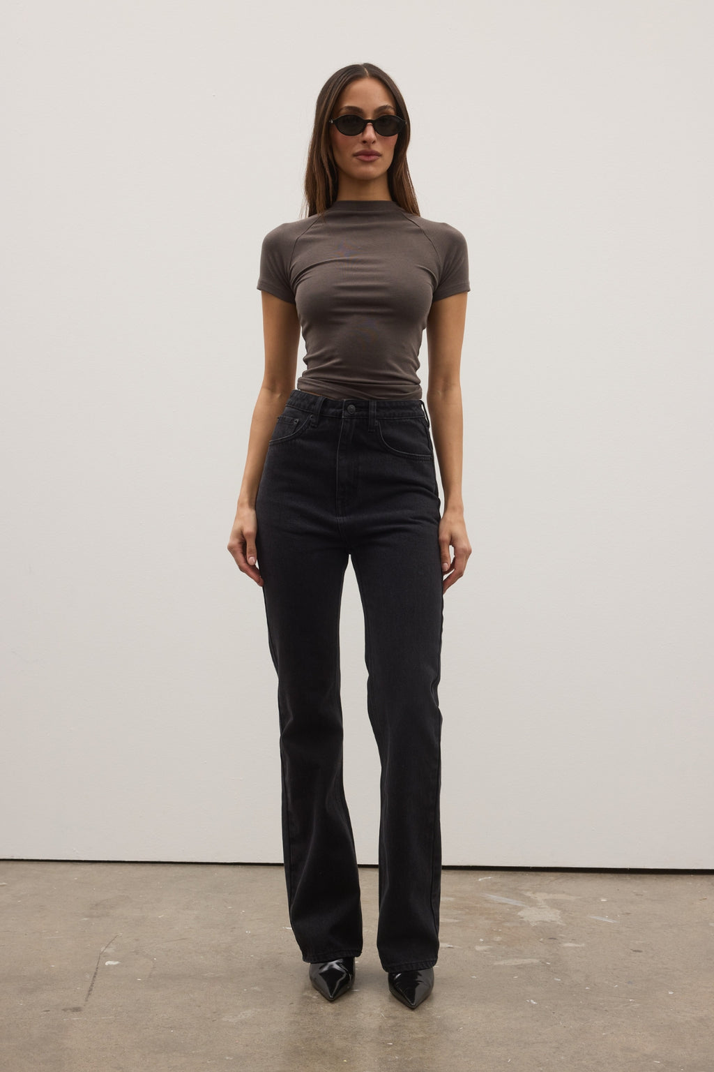 TILLY BOOTLEG JEAN - BACKSTAGE BLACK – Bayse Brand