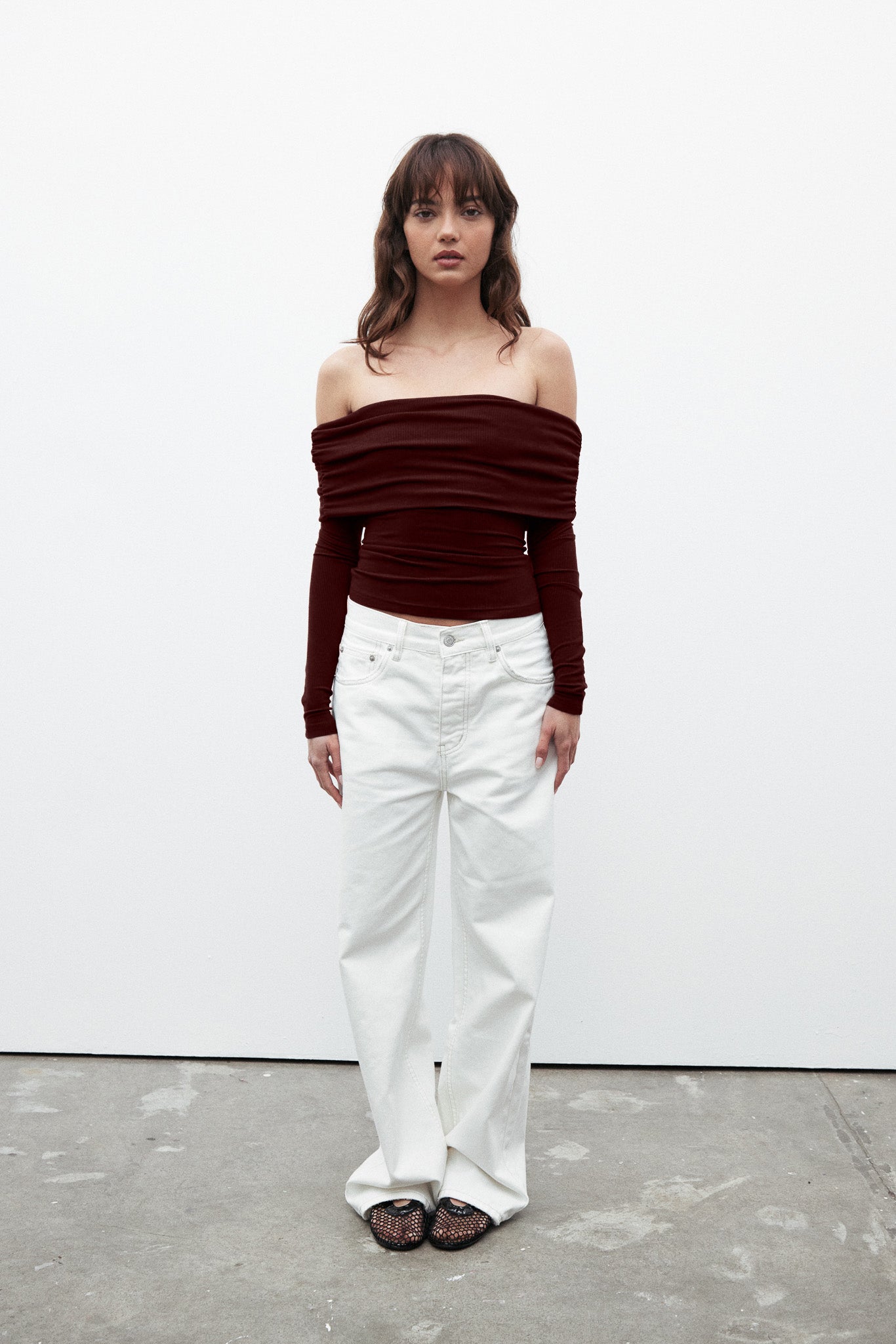 ALESSANDRA TOP - WINE – Bayse Brand