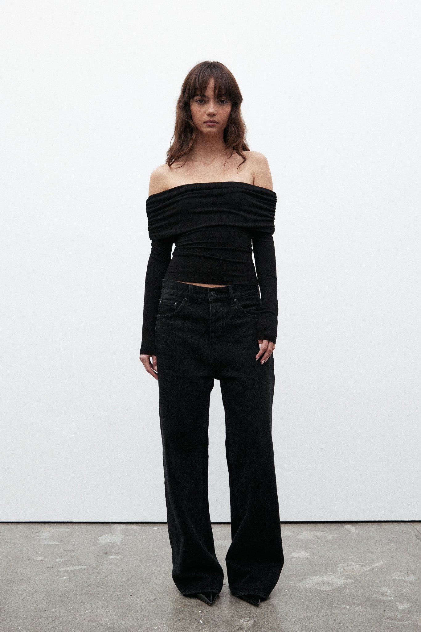 ALESSANDRA TOP - BLACK – Bayse Brand