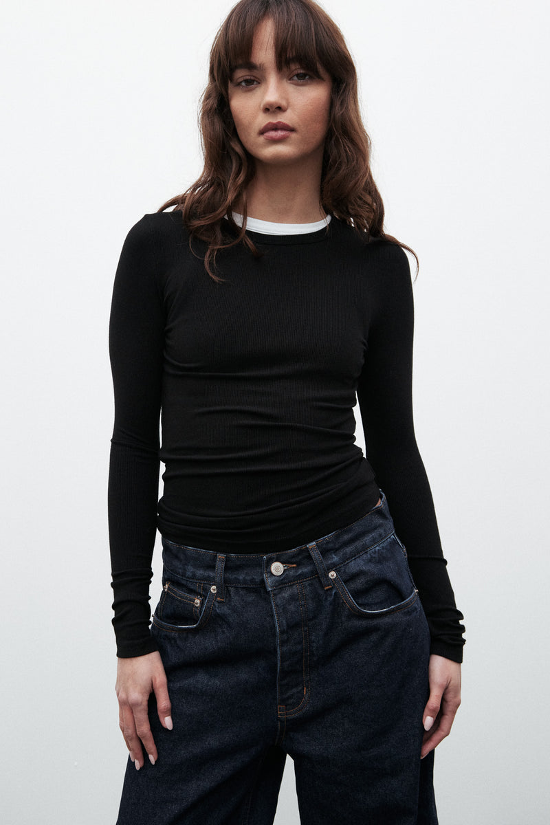 NYLA TOP - BLACK – Bayse Brand