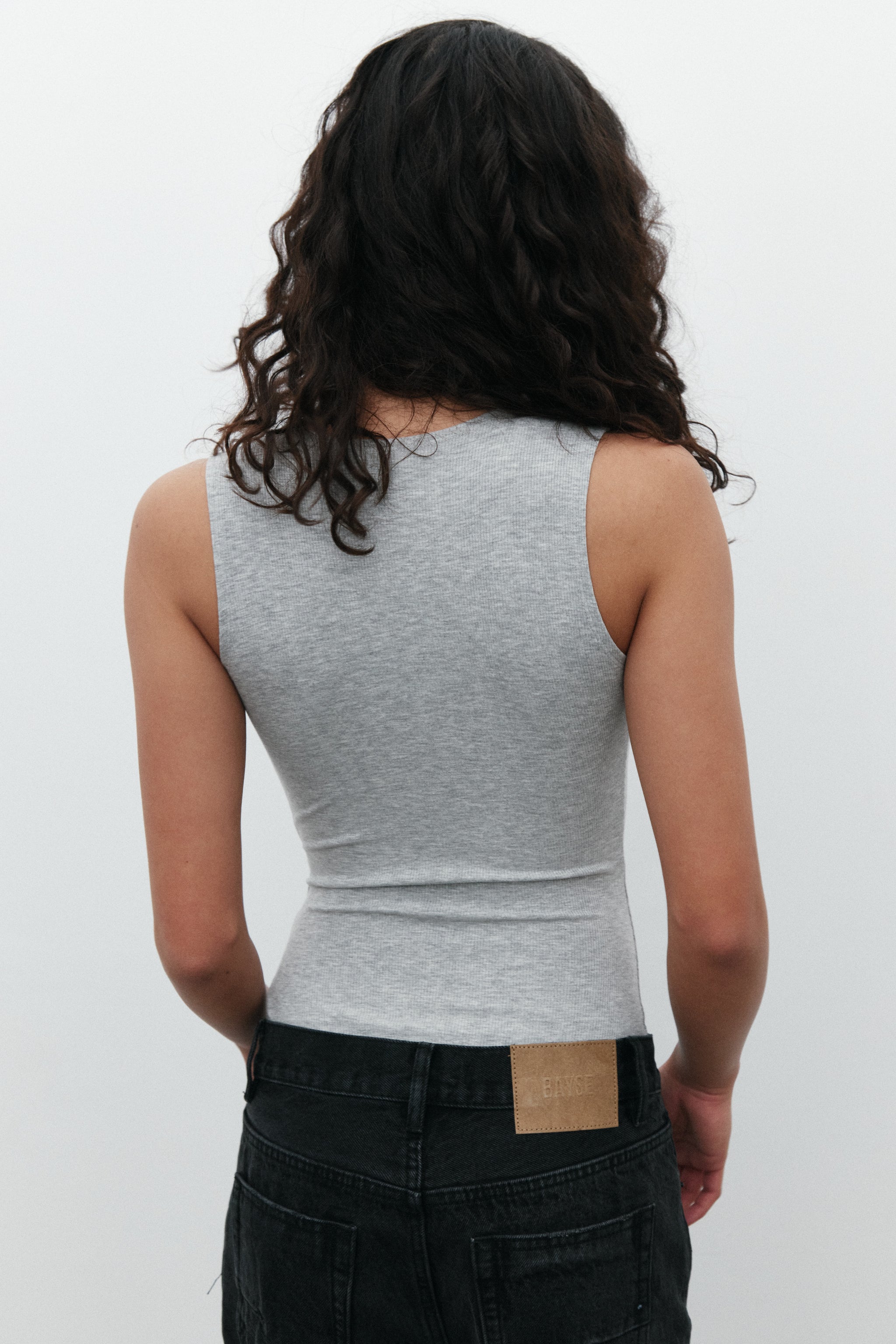 AURORA BODYSUIT - GREY MARLE – Bayse Brand