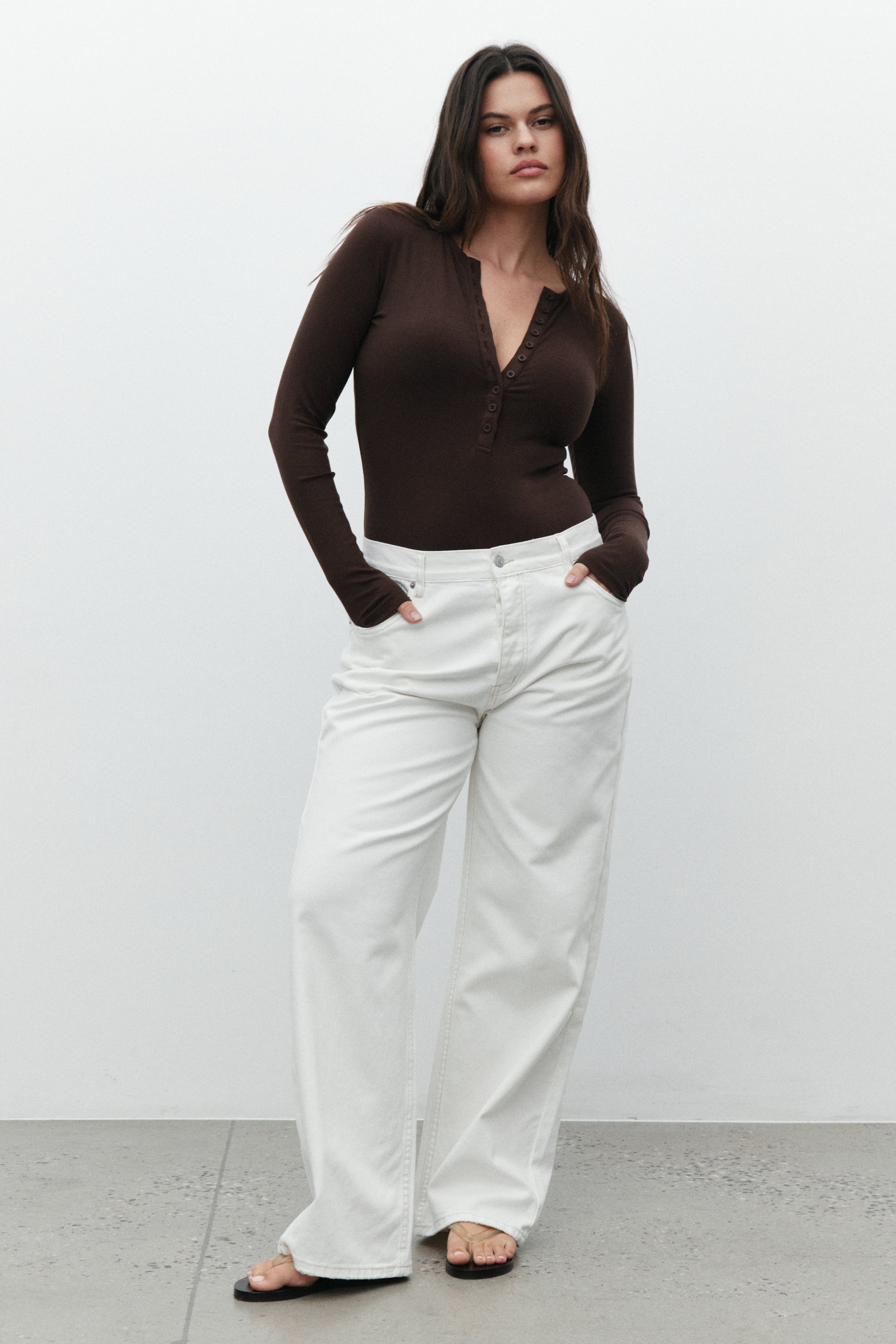 LARA BODYSUIT - CHOCOLATE – Bayse Brand